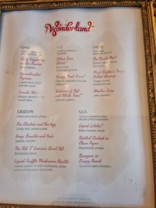 Wonderland: Imaginative Cuisine on Royal Caribbean | Cruising Journal