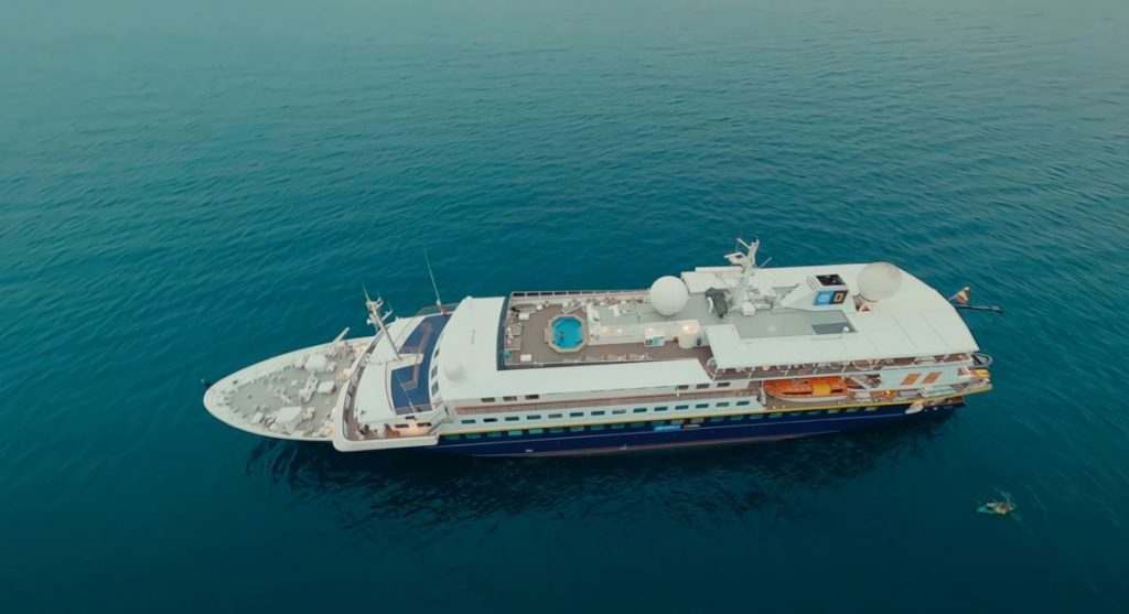 Lindblad Expeditions: the drone tour of the last ship | Cruising Journal